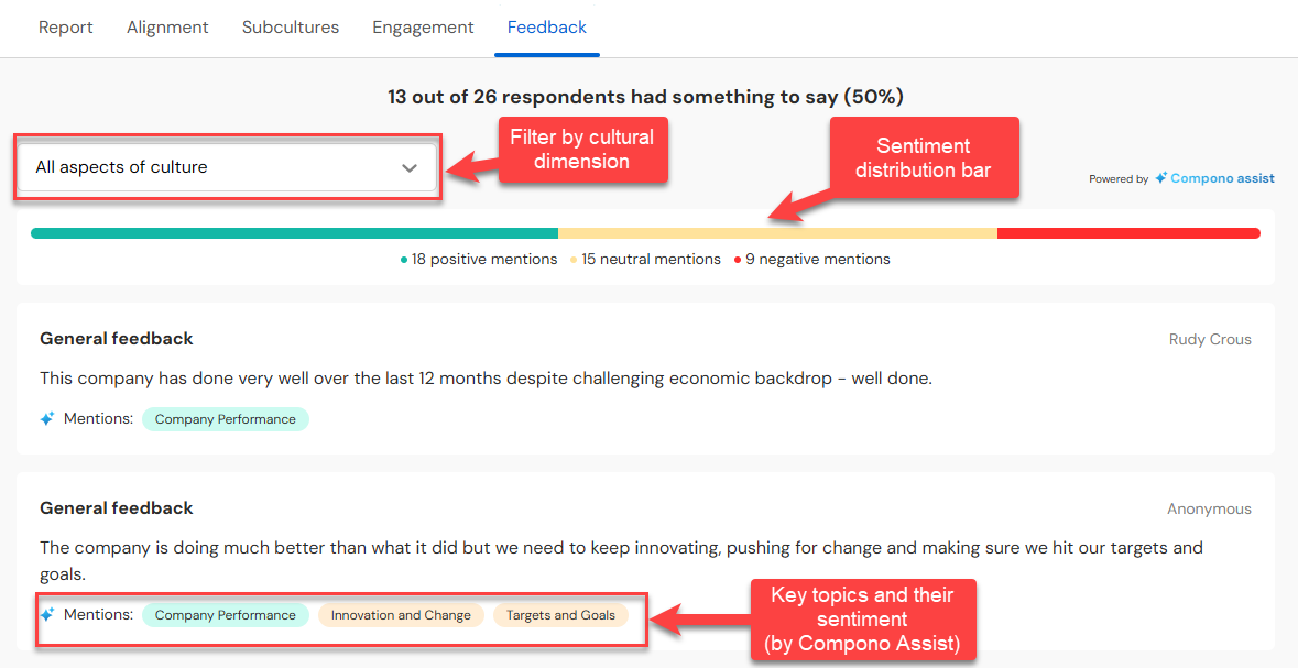 Feedback Report – Compono